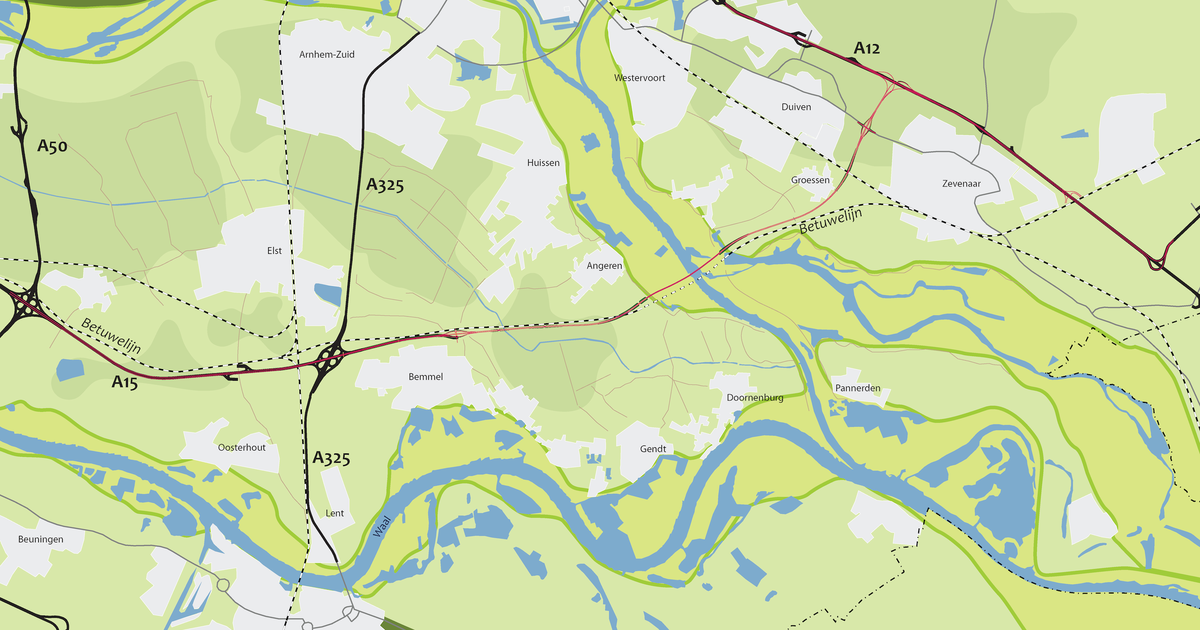 Landschapsplan A15 - HNS